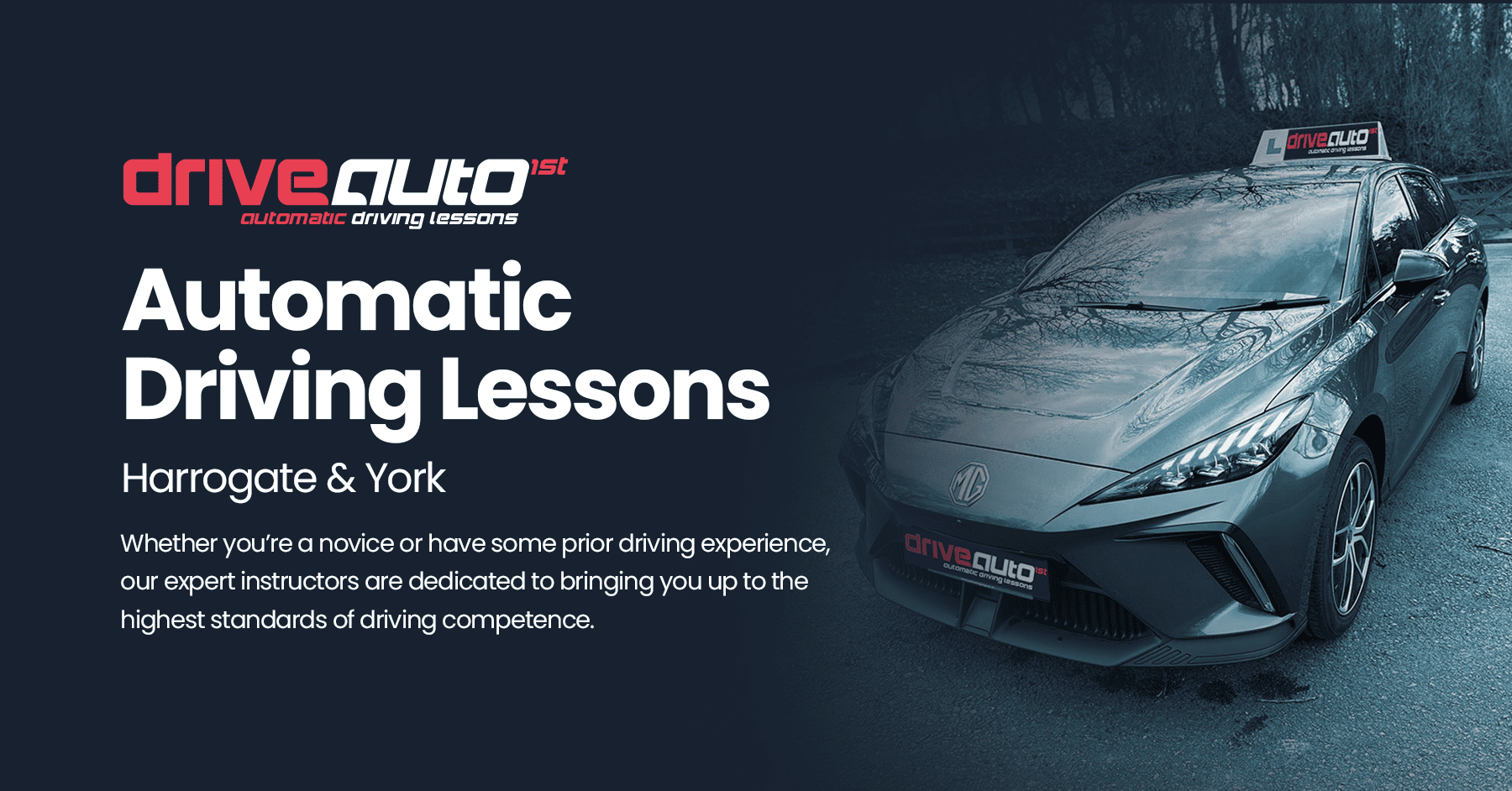 Automatic Driving Lessons - Harrogate & York - Drive Auto 1st